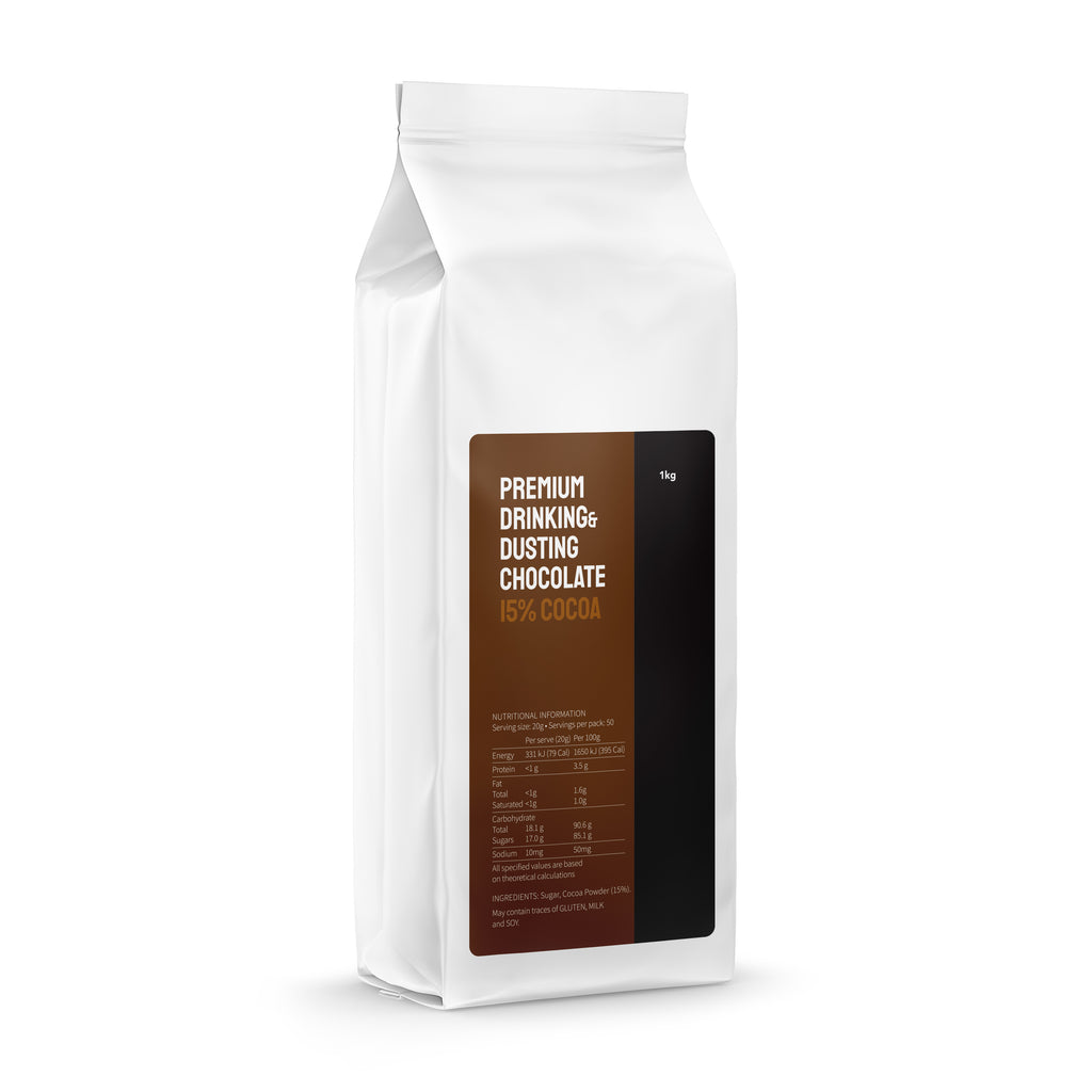 Premium Drinking and Dusting Chocolate Powder - Light | LICR Coffee ...